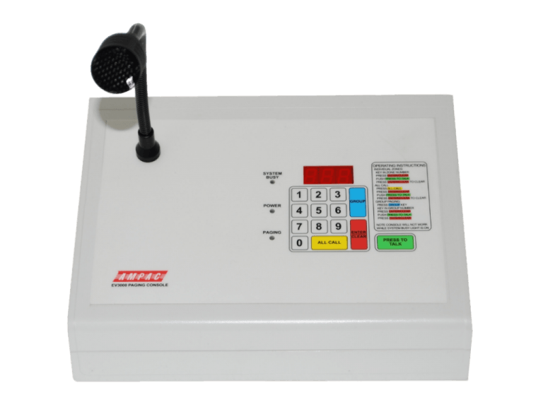 Remote Paging Console | Evacuation Systems