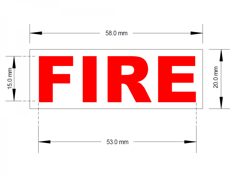 Beacon & Strobe Sign Plate | Audio Visual