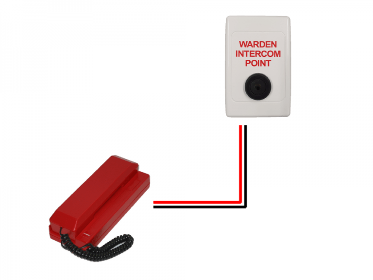 Remote Warden Intercom Phone Buzzer Plate