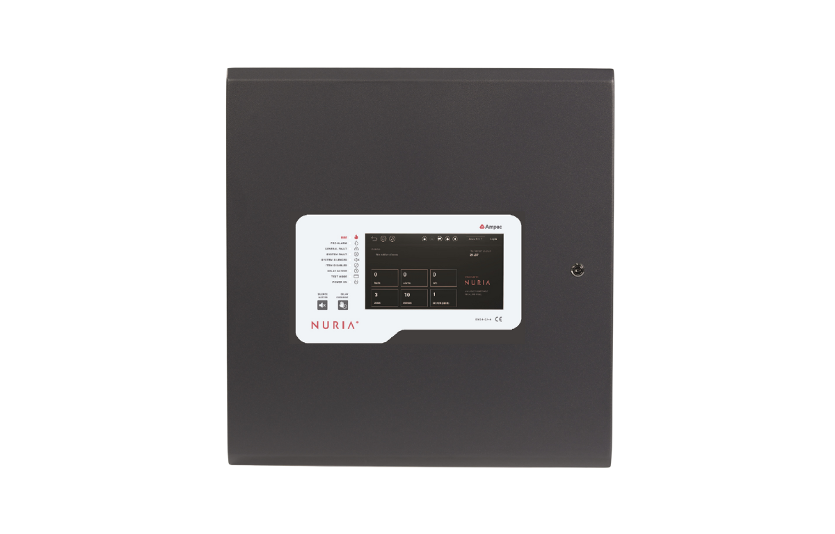 NURIA EN54 Addressable Fire Control Panel - Ampac